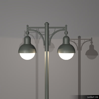 Building Revit Family Historic Street Lamp