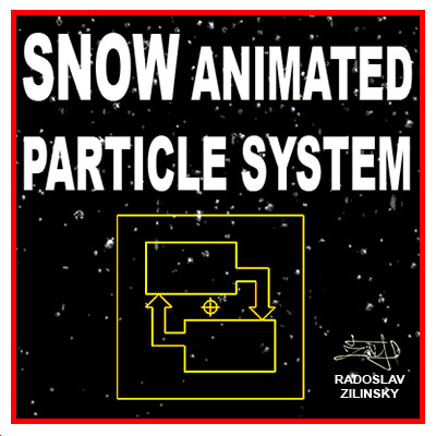 snow particle 3d model